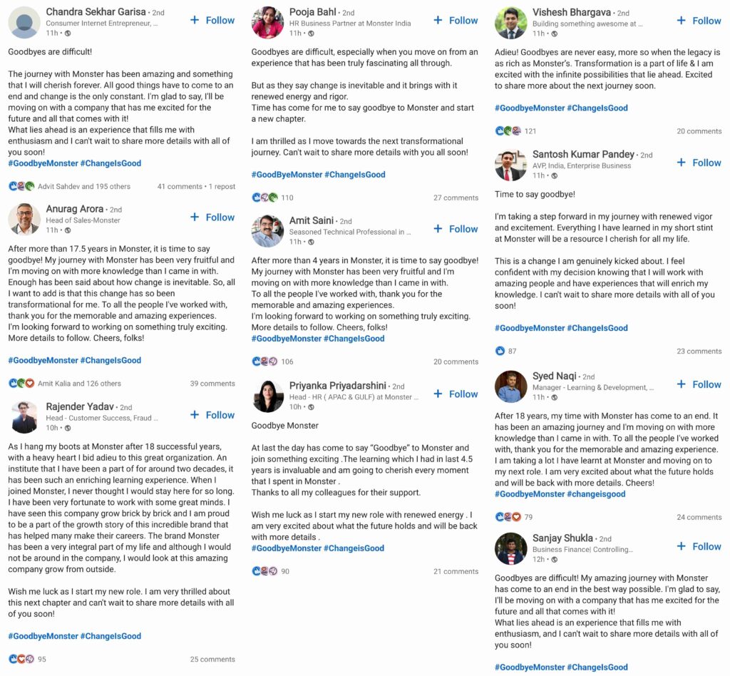Monster India’s mass employee exodus that wasn’t | beastoftraal.com