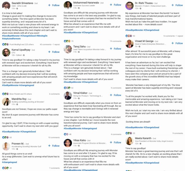 Monster India’s mass employee exodus that wasn’t | beastoftraal.com