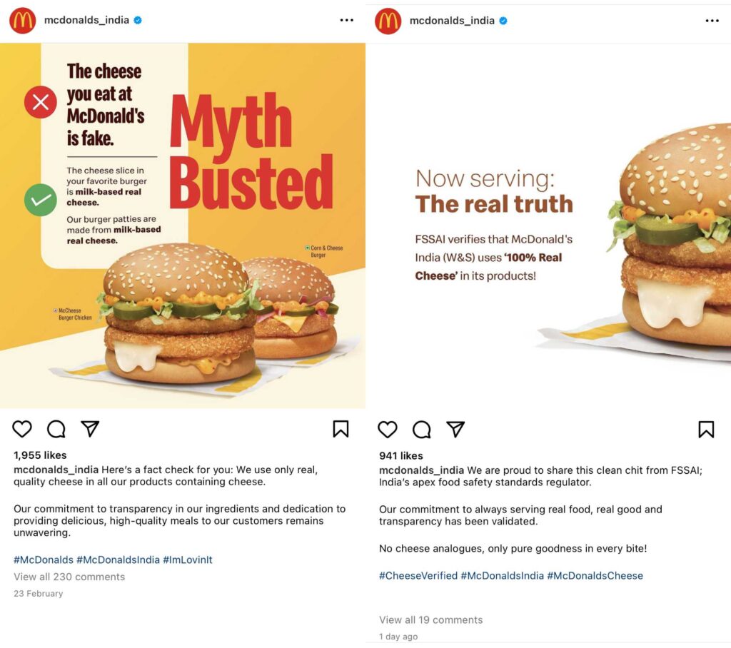 McDonald’s cheesy handling of a reputation crisis | beastoftraal.com